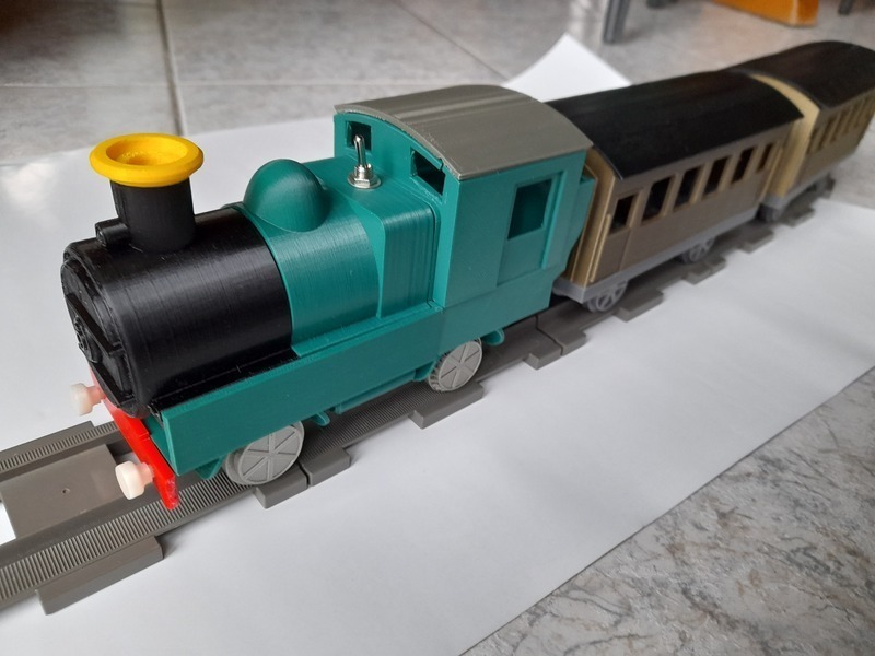 Free STL file STEAM LOCO DUPLO STYLE 😤・3D printing template to download ...