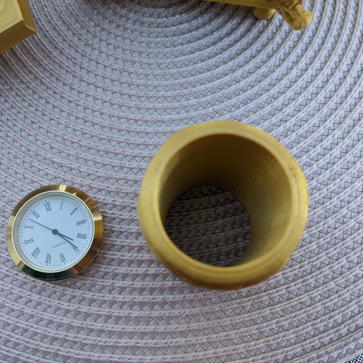 Download STL file free standing clock • 3D printing model ・ Cults