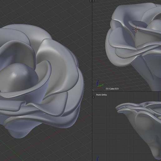 Download free STL file Flower • 3D printable model ・ Cults