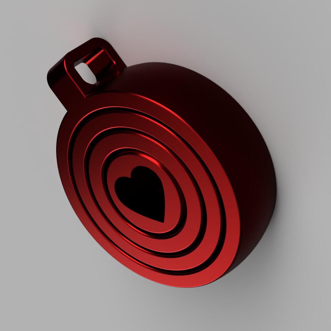 STL file Love Gyroscopic Fidget Keychain - Print in Place・3D printable ...