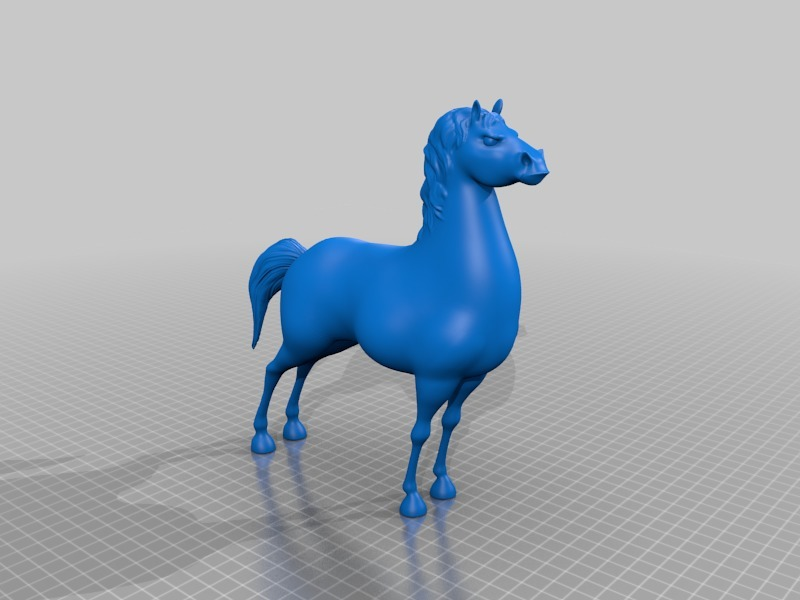 Free 3D file Tangled Maximus 🐎・Model to download and 3D print・Cults