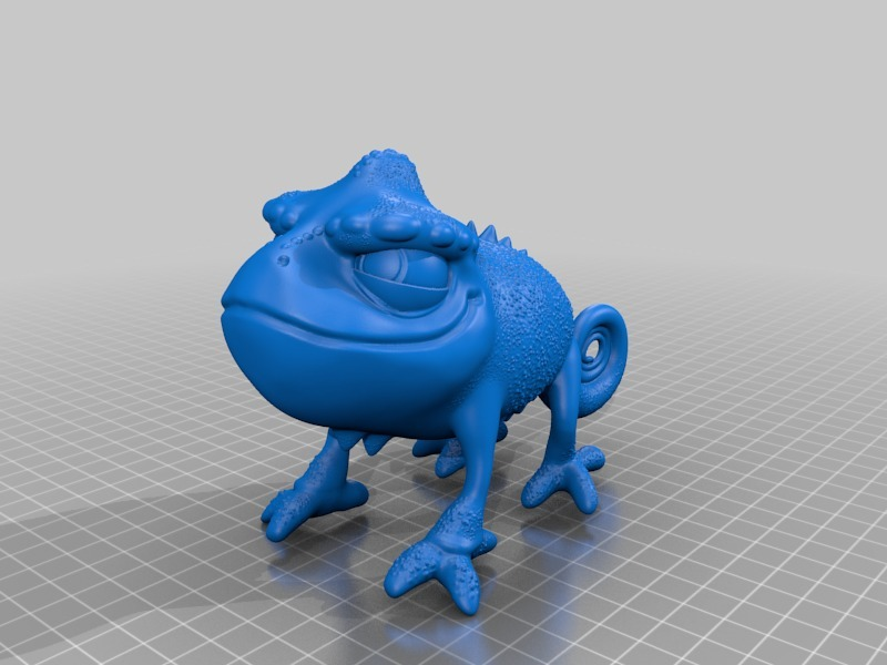 Free 3D file Tangled Pascal 🎨・3D printer model to download・Cults