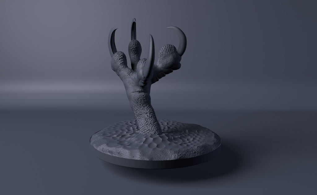 Free 3D file Golden Eagle Claw 🦅・3D printable model to download・Cults