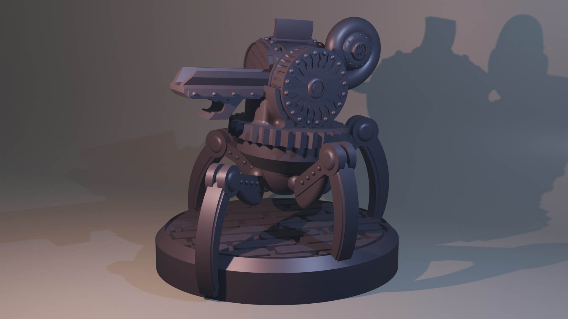 STL file Artificer DND turret pack (Eldritch Cannon)・3D printing idea ...