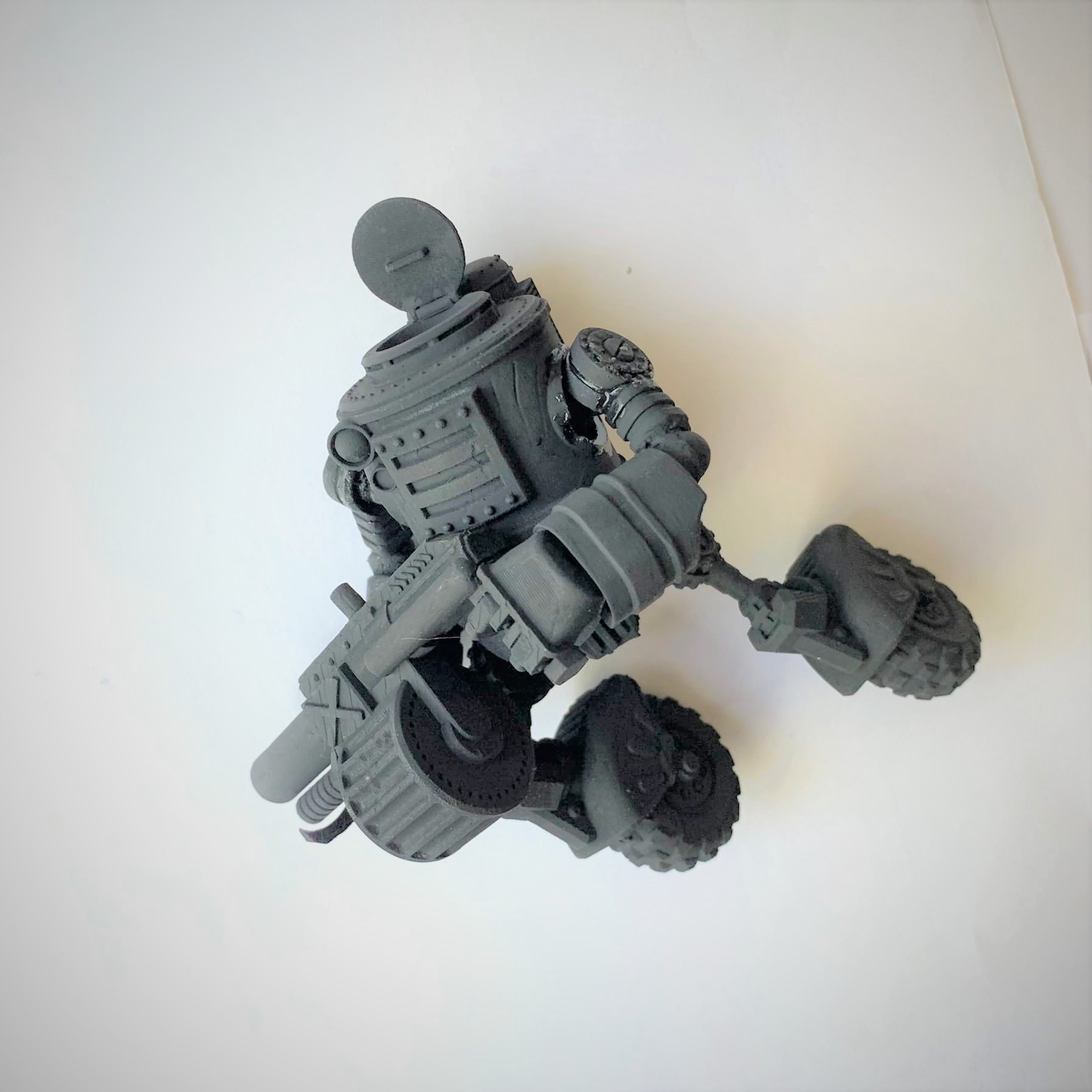 STL file Mech Stempunk tabletop・3D printable design to download・Cults