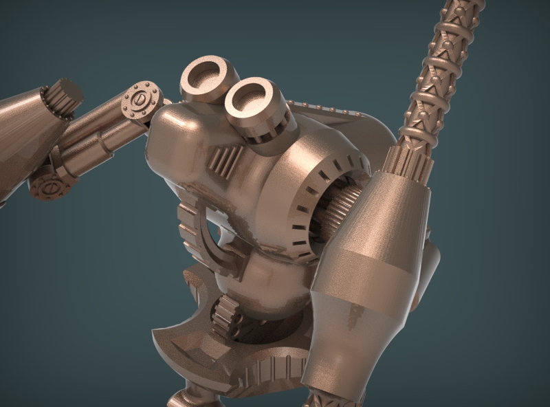 3D file DND ARTIFICER Steel Defender pack (golem) 👹・3D printable model ...