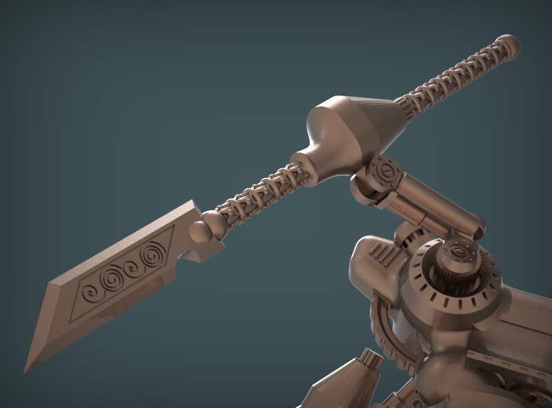 3D file DND ARTIFICER Steel Defender pack (golem) 👹・3D printable model ...