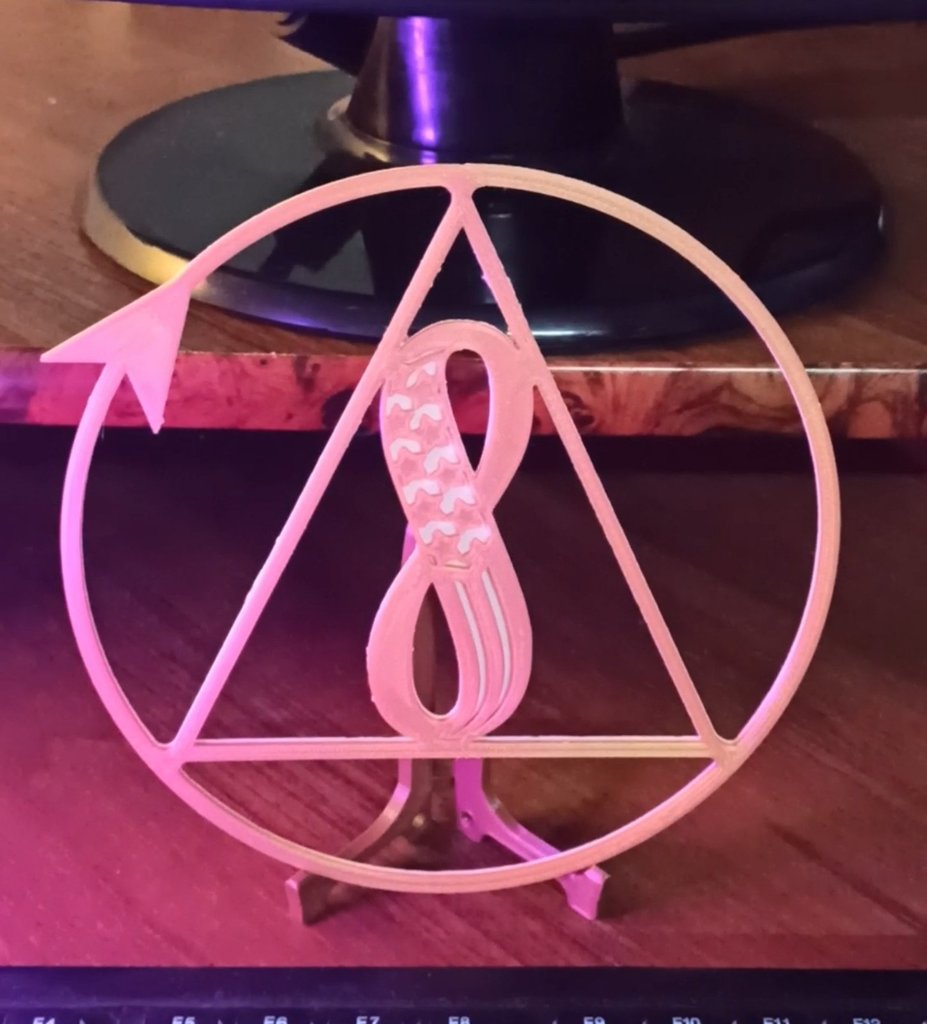 Free 3D file Symbol Creative Society USA with stand mode 🇺🇸・3D printing ...