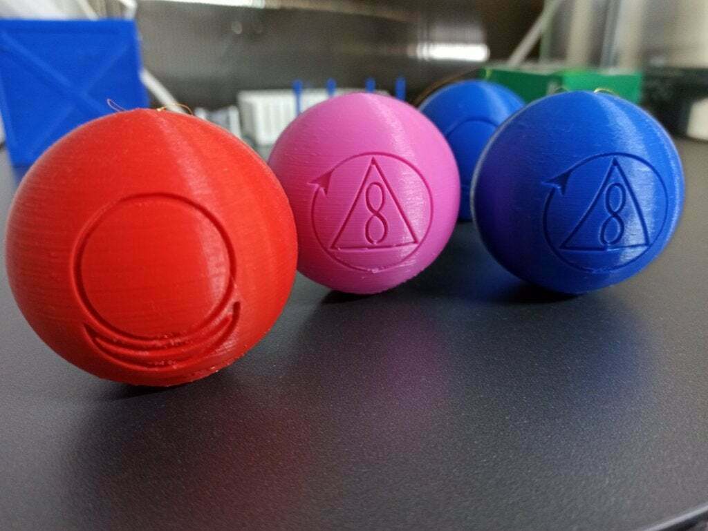 Бесплатный STL файл Logo Creative Society and AllatRa on New Year's ...