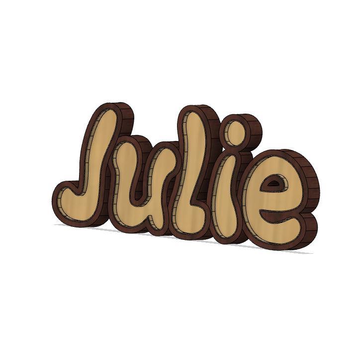 Julie Name Design