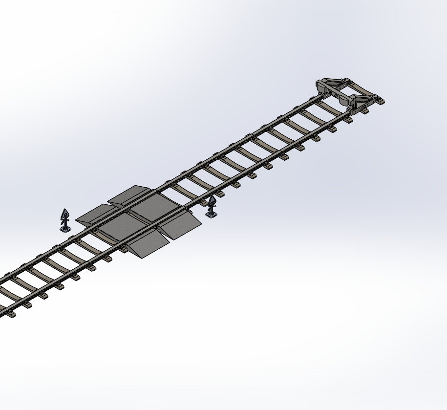 STL file Warhammer Railway Track・Template to download and 3D print・Cults