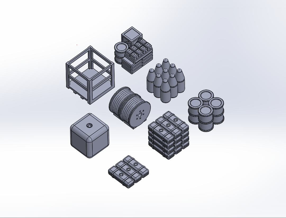 STL file Warhammer Pallets・3D printing idea to download・Cults