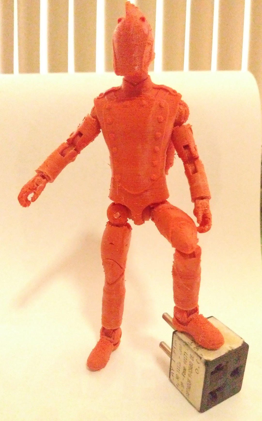 3D file Rocketeer articulated action poseable figure 3D print model 💪 ...