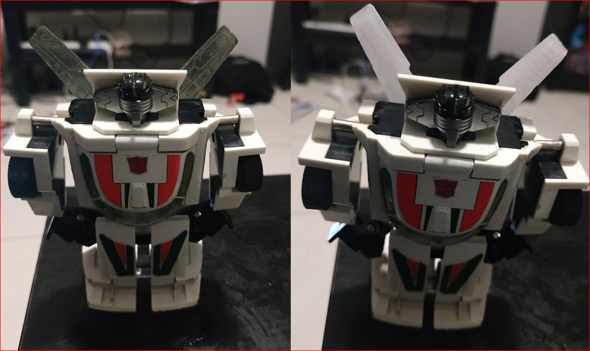 STL file G1 wheeljack wings and spoilers・3D printable model to download ...