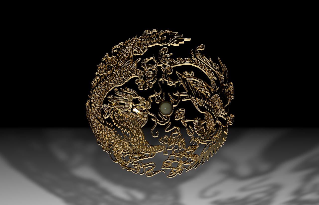 STL file DRAGON & PHOENIX・3D printing template to download・Cults