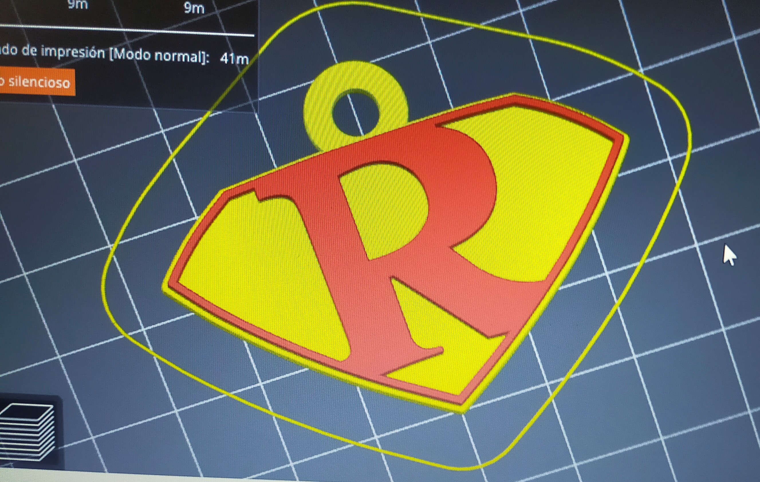 Superman Letter R