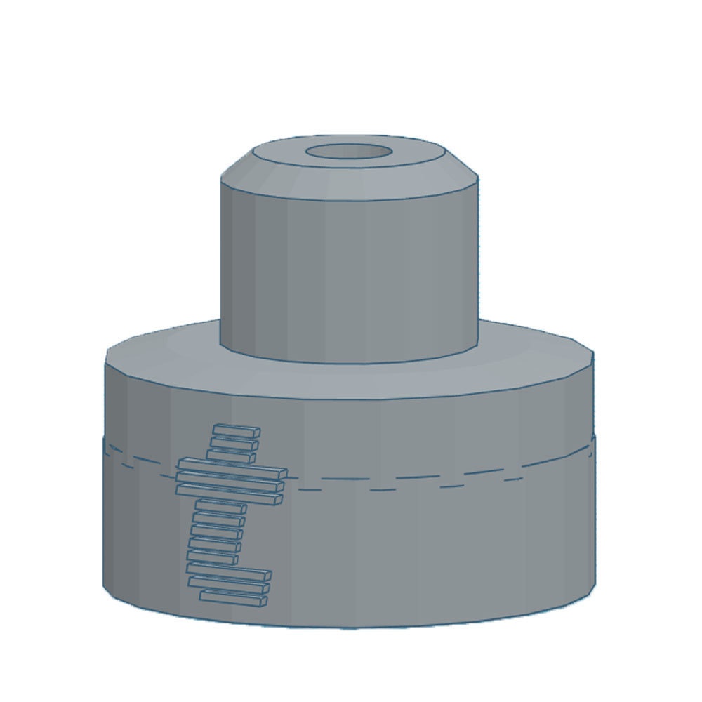STL file Spray Paint Cap Adaptor・3D print design to download・Cults