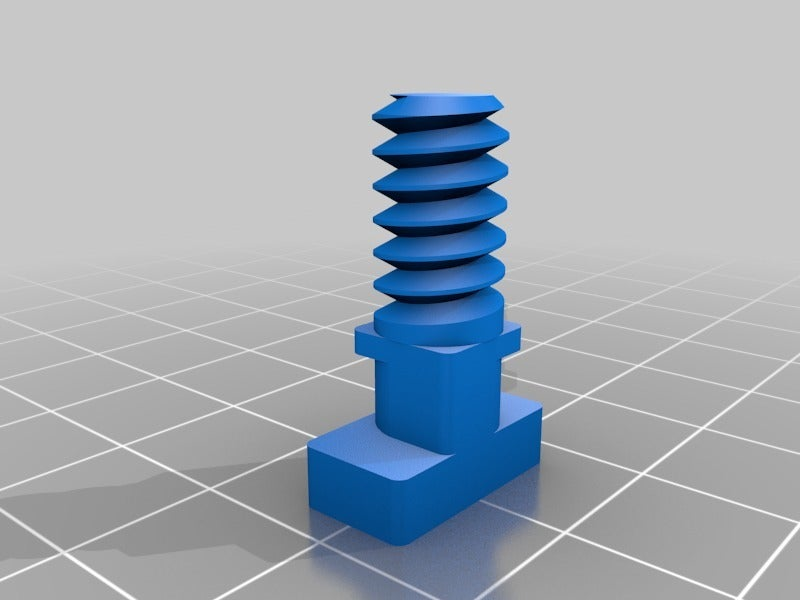 Free STL file Bolt and nut for 40x40 alu profile・3D printable model to ...