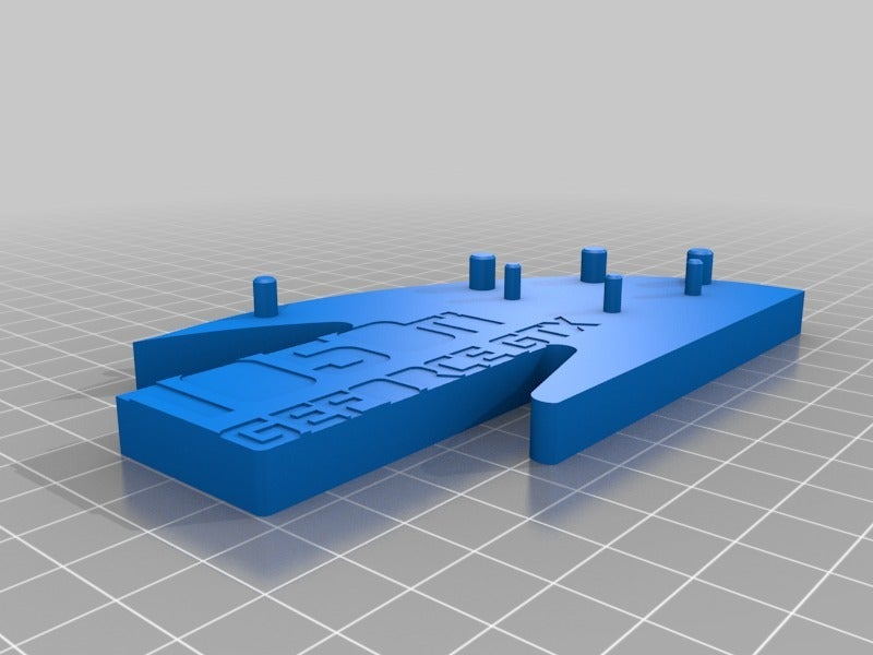 Download free STL file nVidia GPU support GTX1050Ti • 3D printing model ...