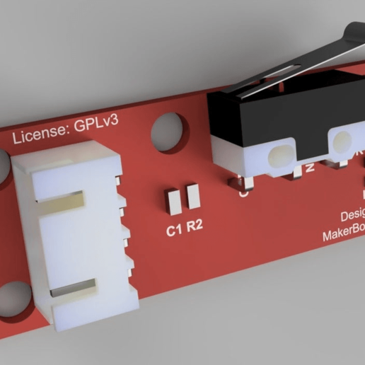 Download free 3D printer templates MakerBot Endstop Model ・ Cults