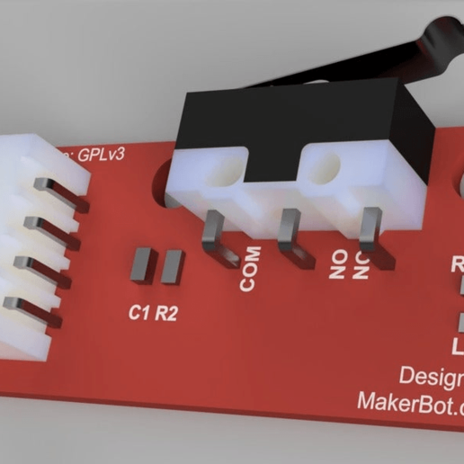Download free 3D printer templates MakerBot Endstop Model ・ Cults