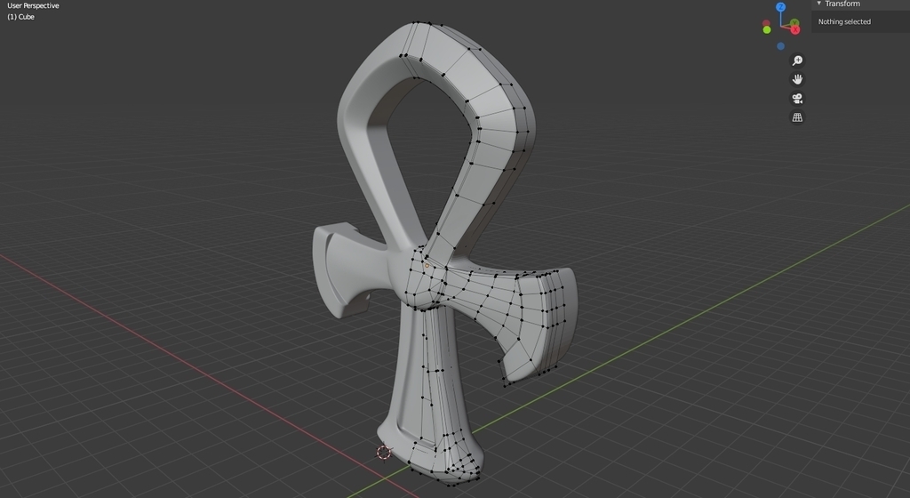 Free STL file Ankh from Spelunky2・Model to download and 3D print・Cults