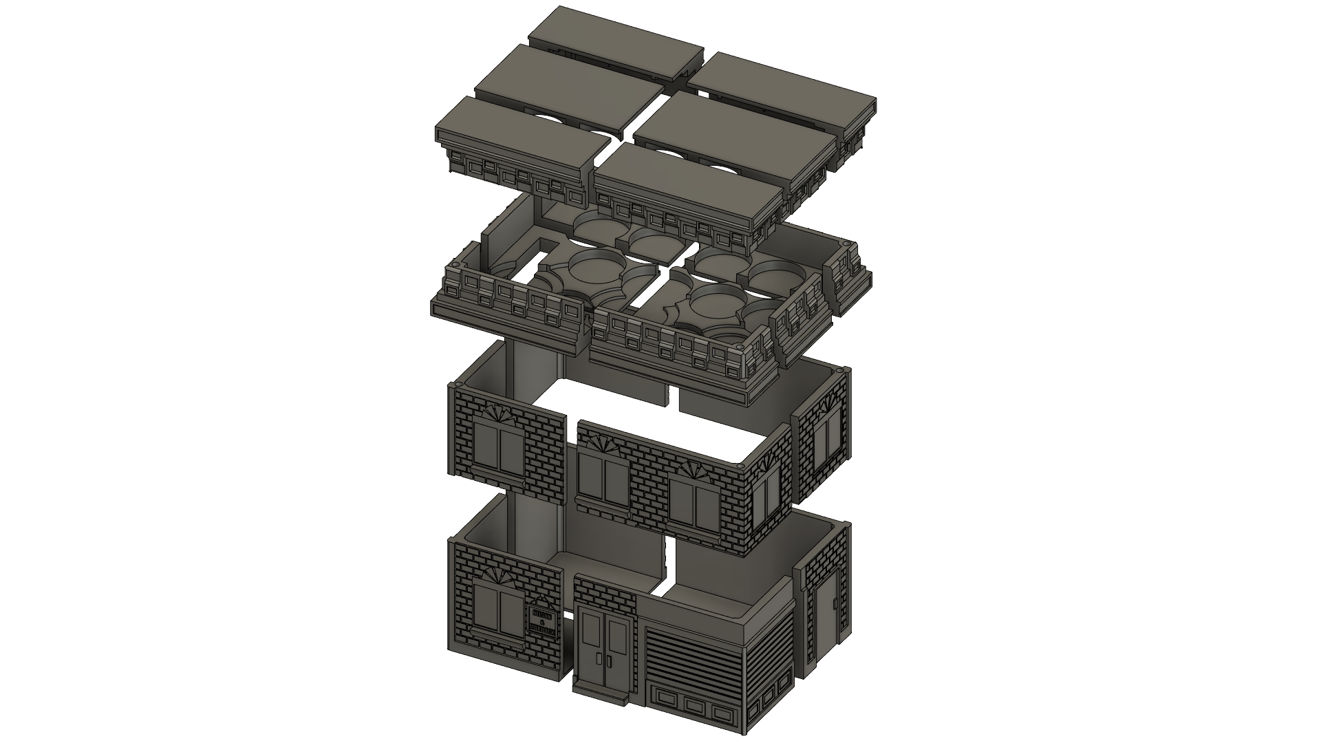 Файл 3D Здание Нельсона и Мердока (MCP Storage/Terrain)・Модель для ...