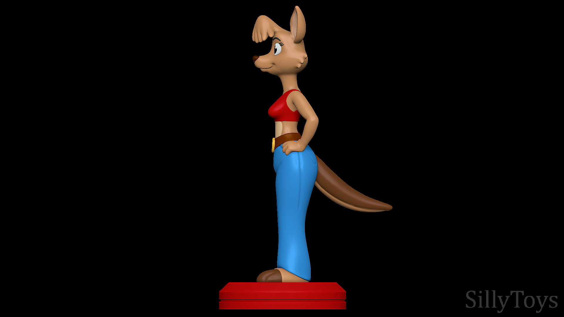 Archivo STL Matilda Roo - Aventuras de Skippy en Bushtown 🐉・Diseño de ...