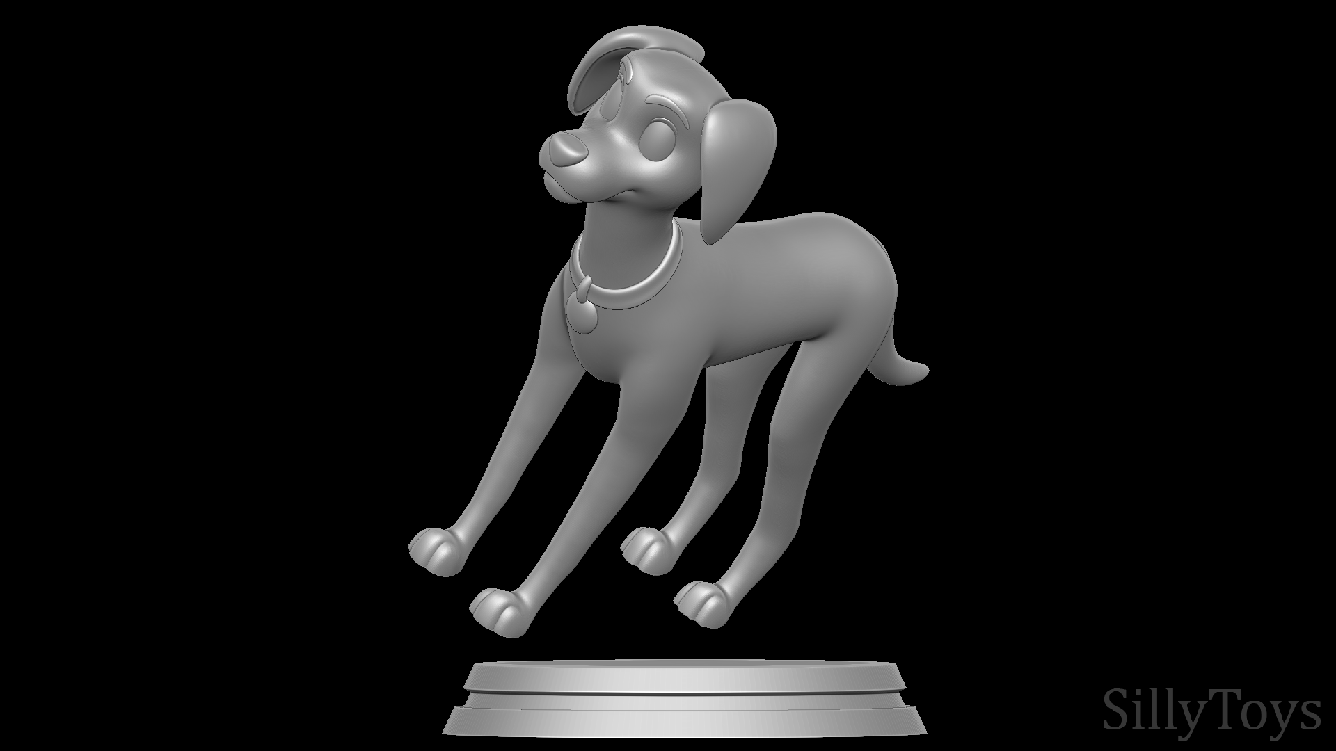 STL file Perdita - 101 Dalmatians・3D print design to download・Cults