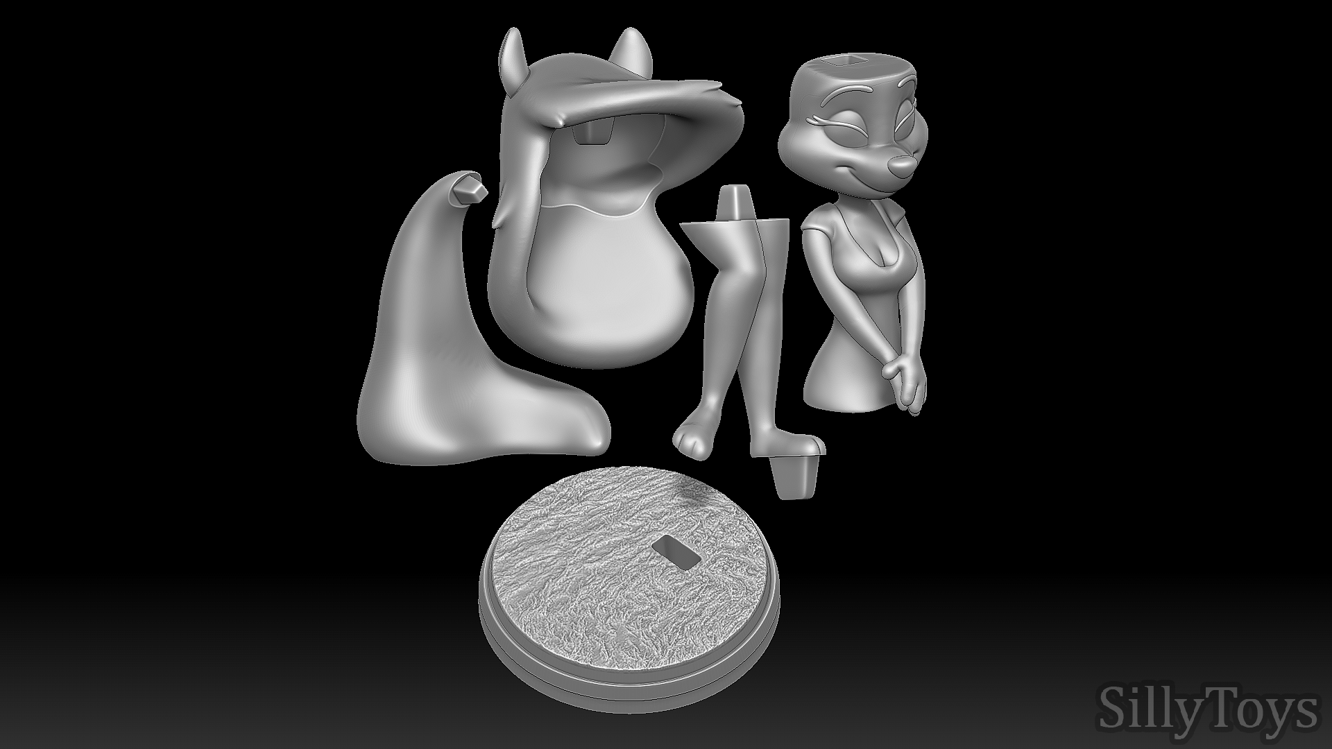 3D file Minerva Mink - Animaniacs ♀️・3D printable model to download・Cults