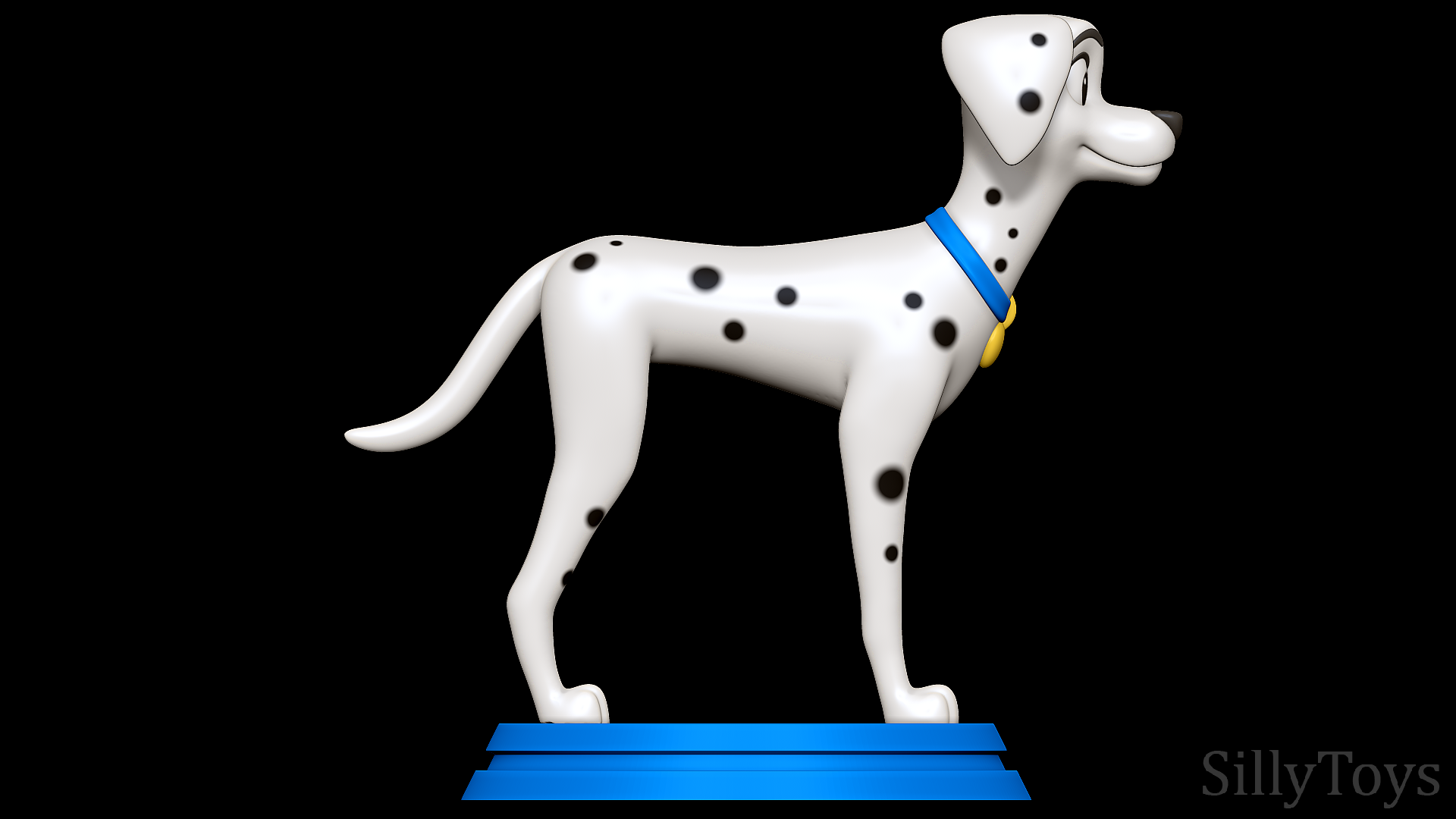 STL file Perdita - 101 Dalmatians・3D print design to download・Cults