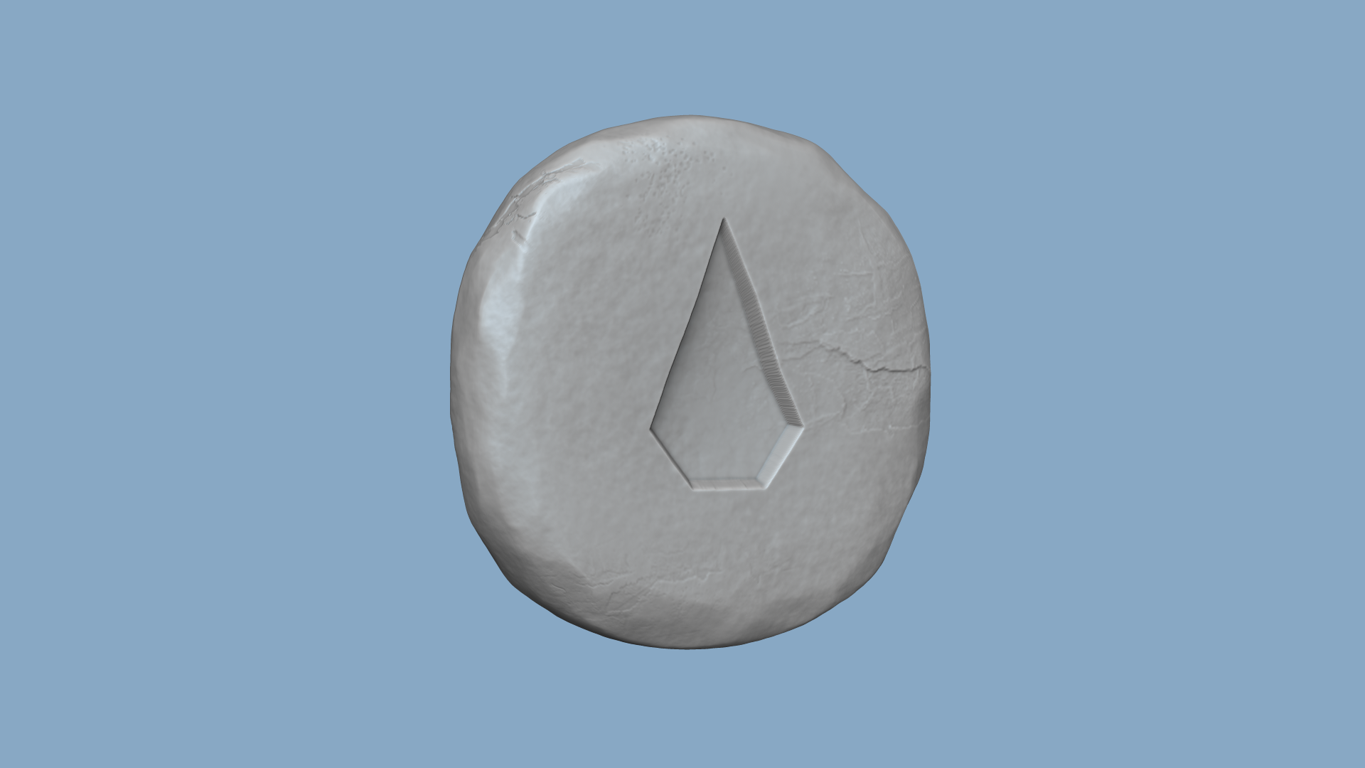 STL file Water Rune - Runescape - STL Keychain 🚰・3D print design to ...