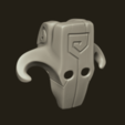 Download STL file Juggernaut Mask - Dota 02 - Cosplay • 3D printer ...