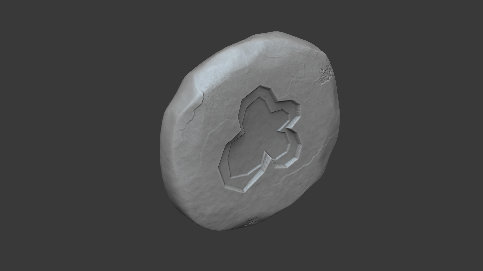 STL file Smoke Rune - Runescape - STL Keychain 🚬・Model to download and ...