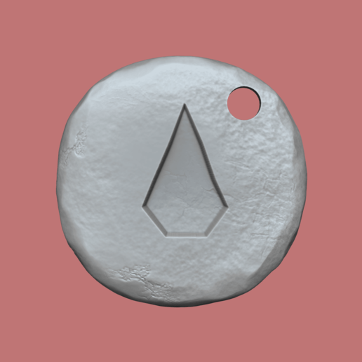 Download STL file Blood Rune - Runescape - STL Keychain • 3D printing ...