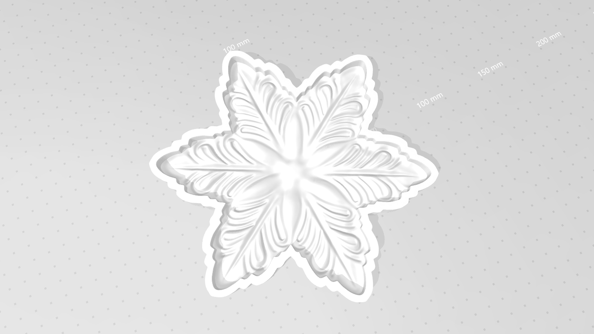 STL file Poinsettia Poppy Flower - Molding Arrangement EVA Foam Craft 💐 ...