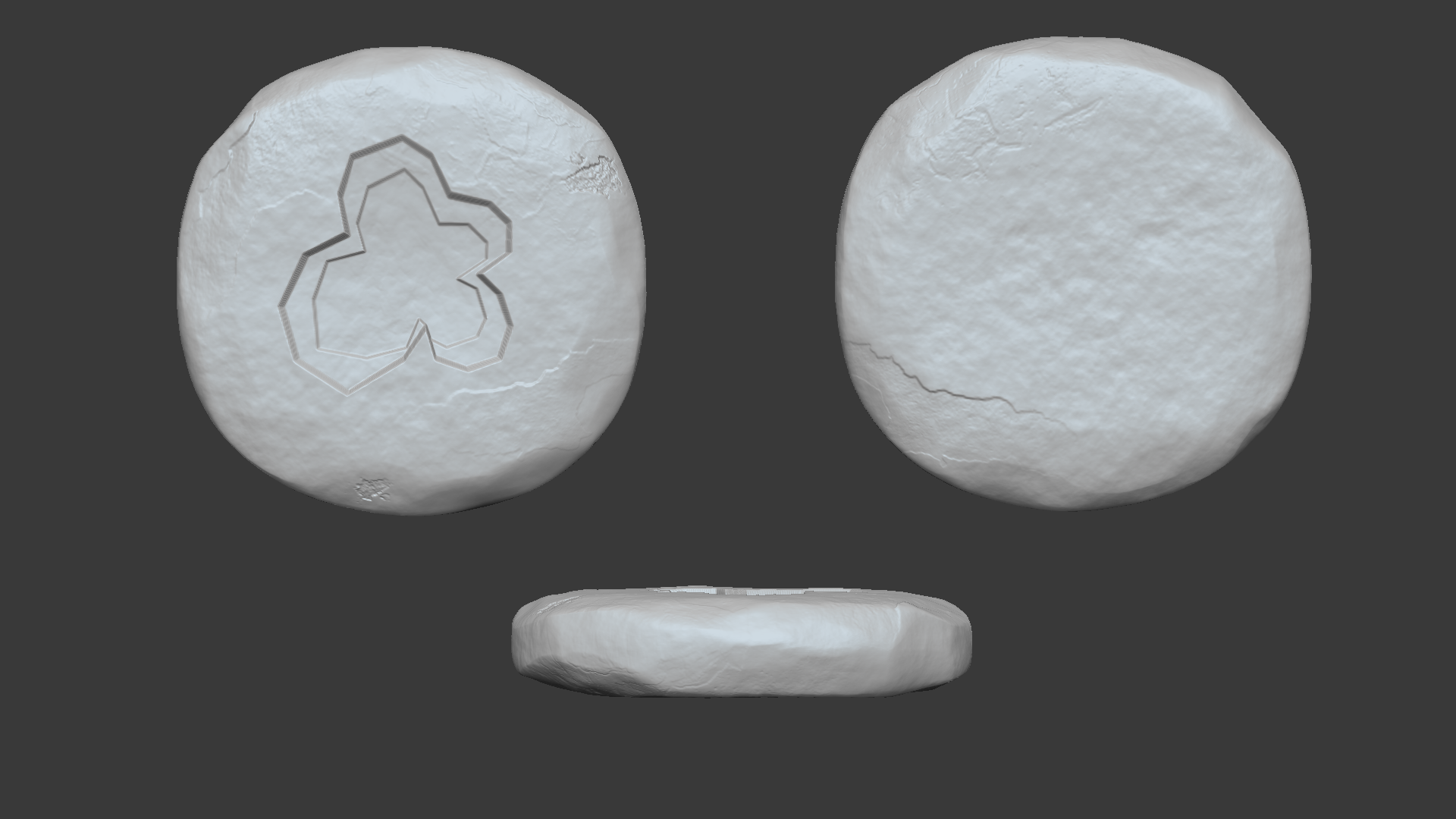 STL file Smoke Rune - Runescape - STL Keychain 🚬・Model to download and ...