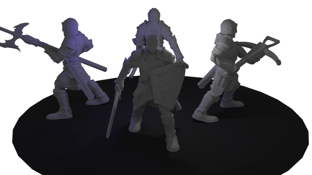 Free 3D file Katolan Soldier - The Dragon prince (or just a Fighter =D) 🫡・3D printing model to ...