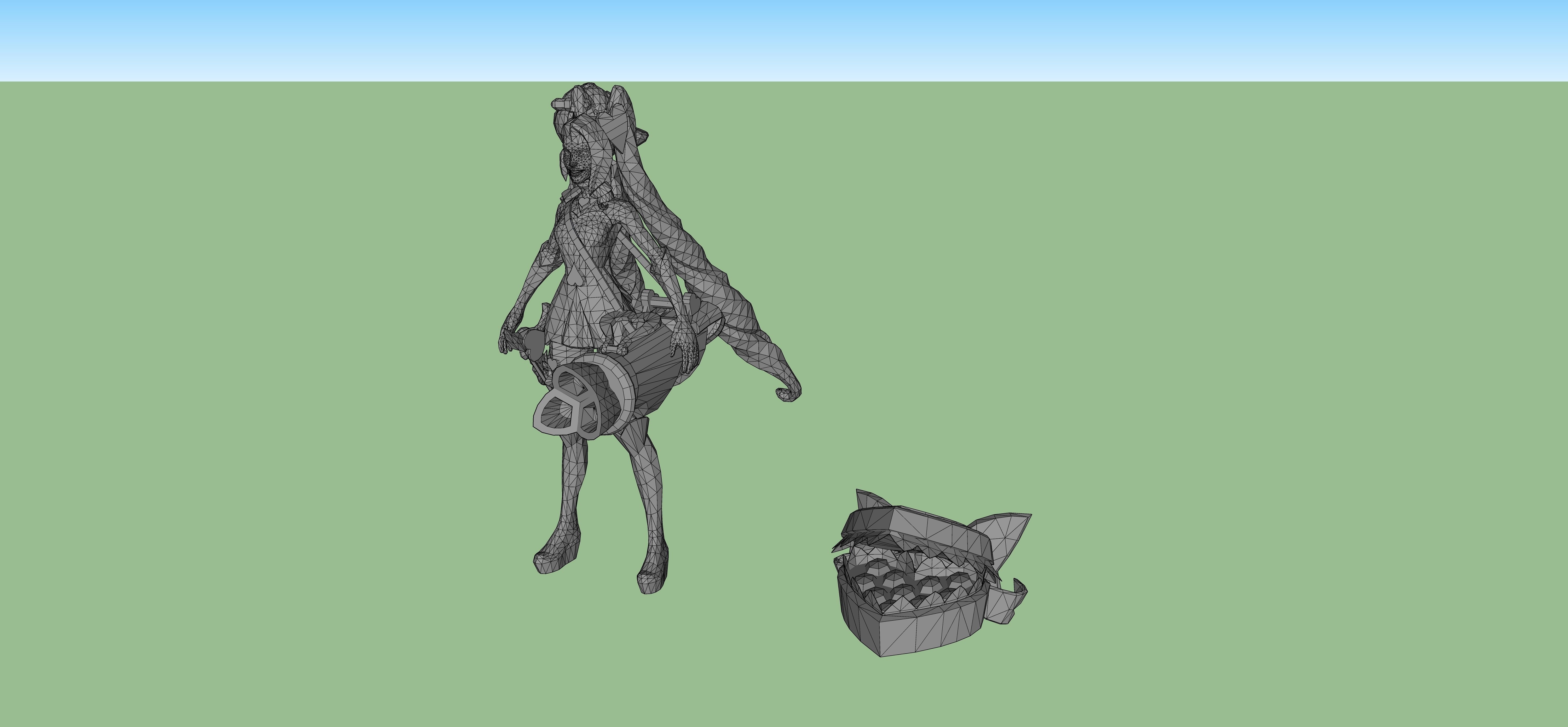 STL file Jinx + skins 🎲・3D printer design to download・Cults