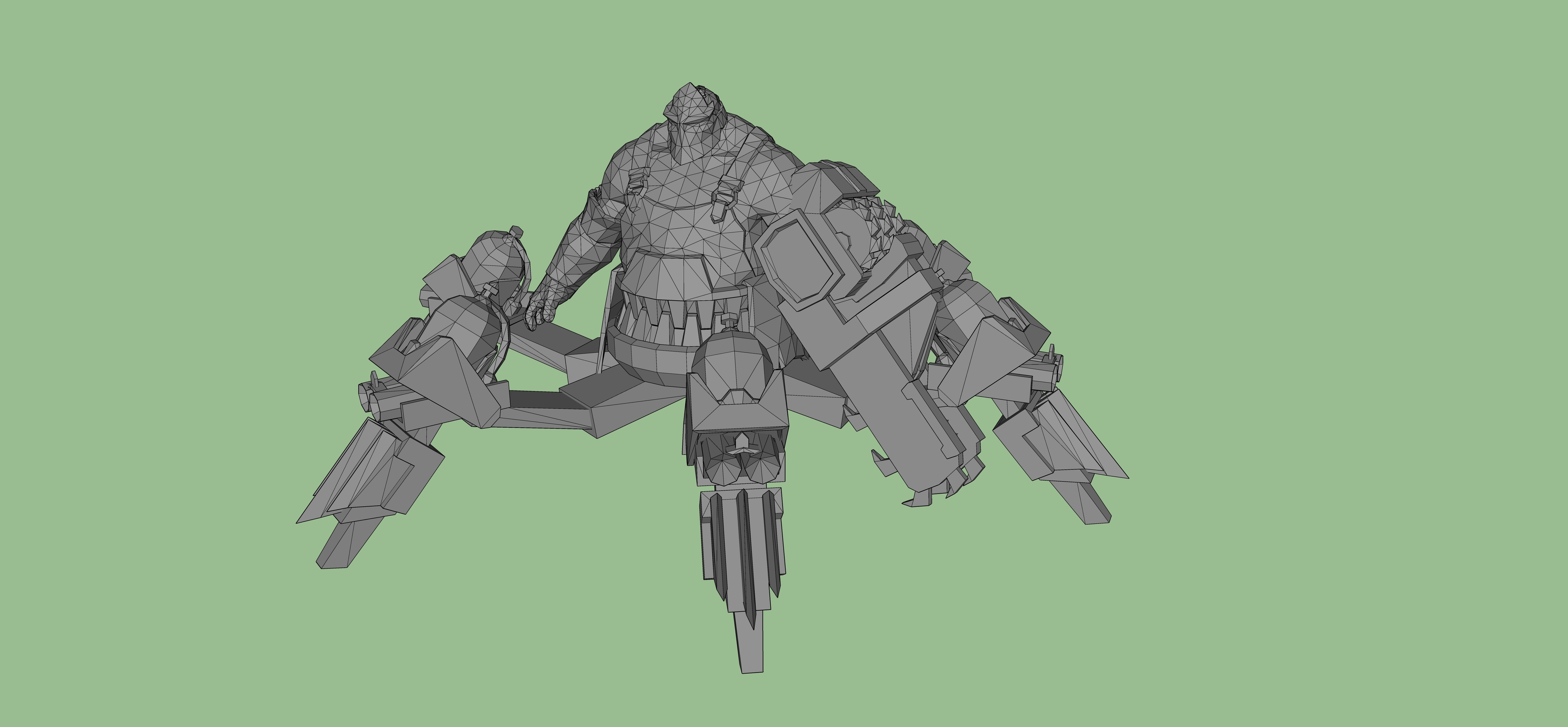 STL file Urgot + Skins・3D print design to download・Cults