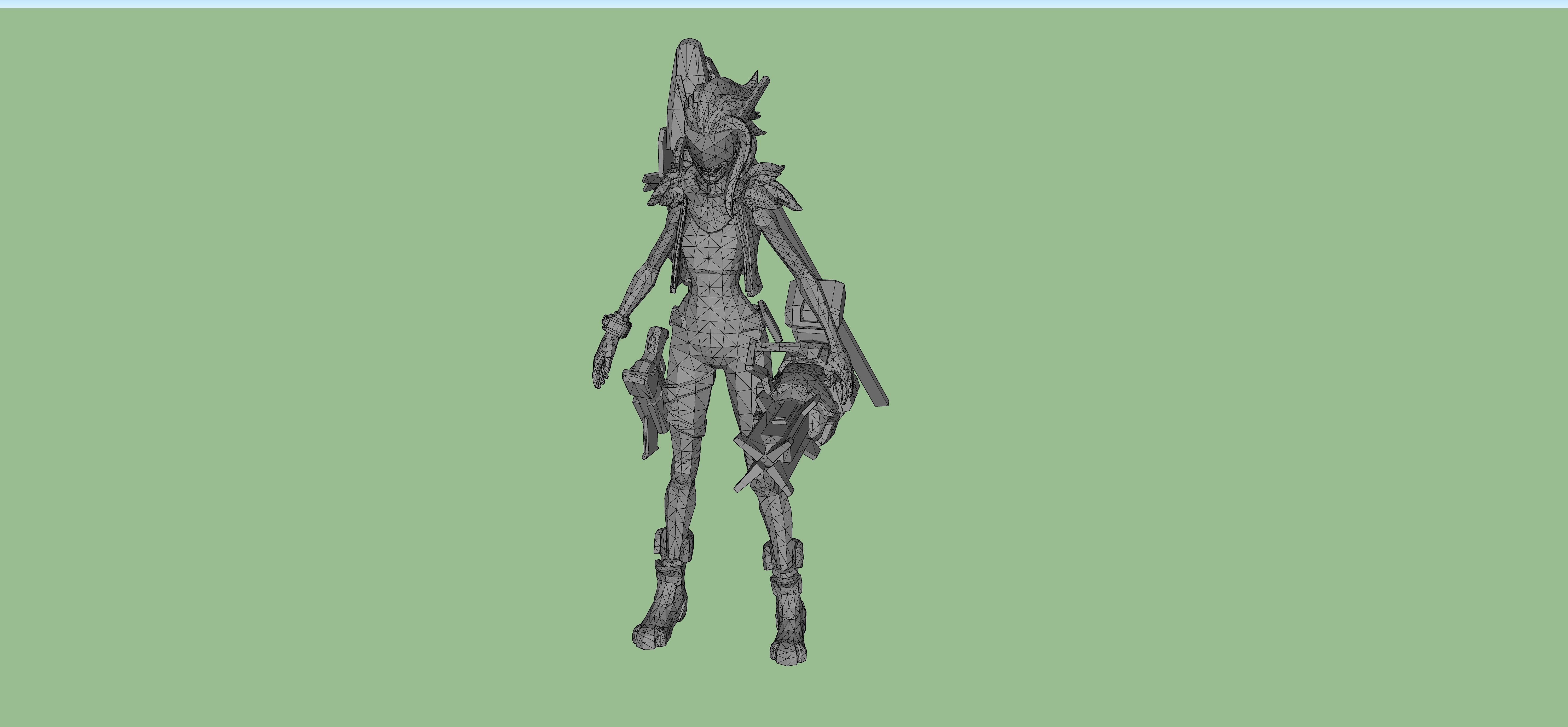 STL file Jinx + skins 🎲・3D printer design to download・Cults