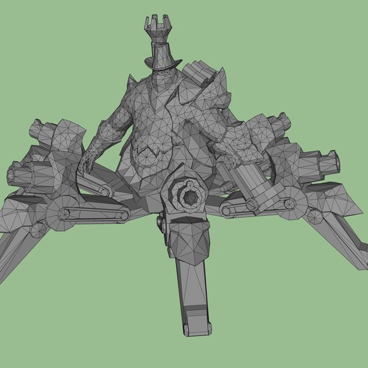 Download STL file Urgot + Skins • 3D printer object ・ Cults