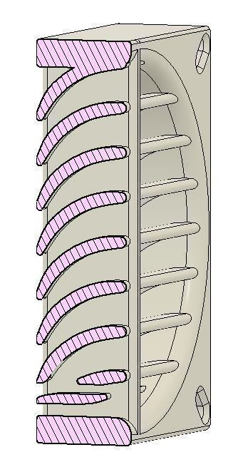 Free STL file Directional Fan Grid 120mm・3D print design to download・Cults