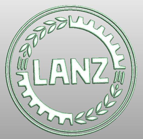 Free STL file Lanz Logo 🚩・3D printing design to download・Cults