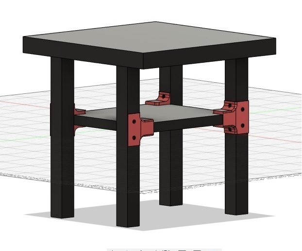 Fichier 3D gratuit ikea coffee table table fixing ☕・Plan pour ...