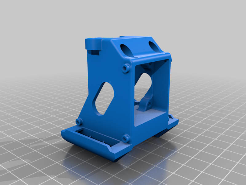 Free 3D file FanMount NF Crazy led version 🧞‍♂️・3D printer design to ...