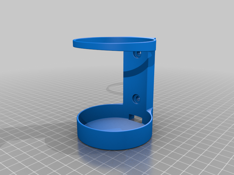 Free 3D file 500ml wall mount bottle holder "Tershine bottle"・3D ...