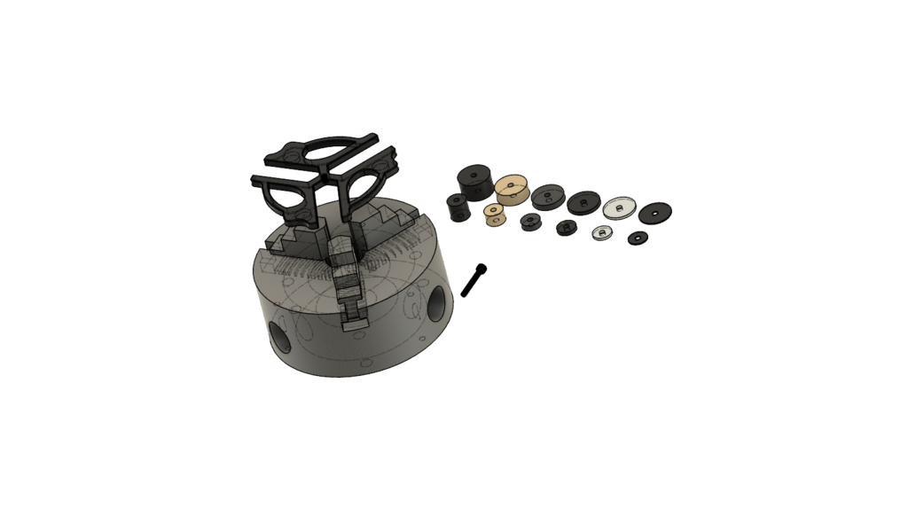 Free 3D file Chuck spider for EMCO Maximat 11 stock 3-Jaw chuck・Model ...