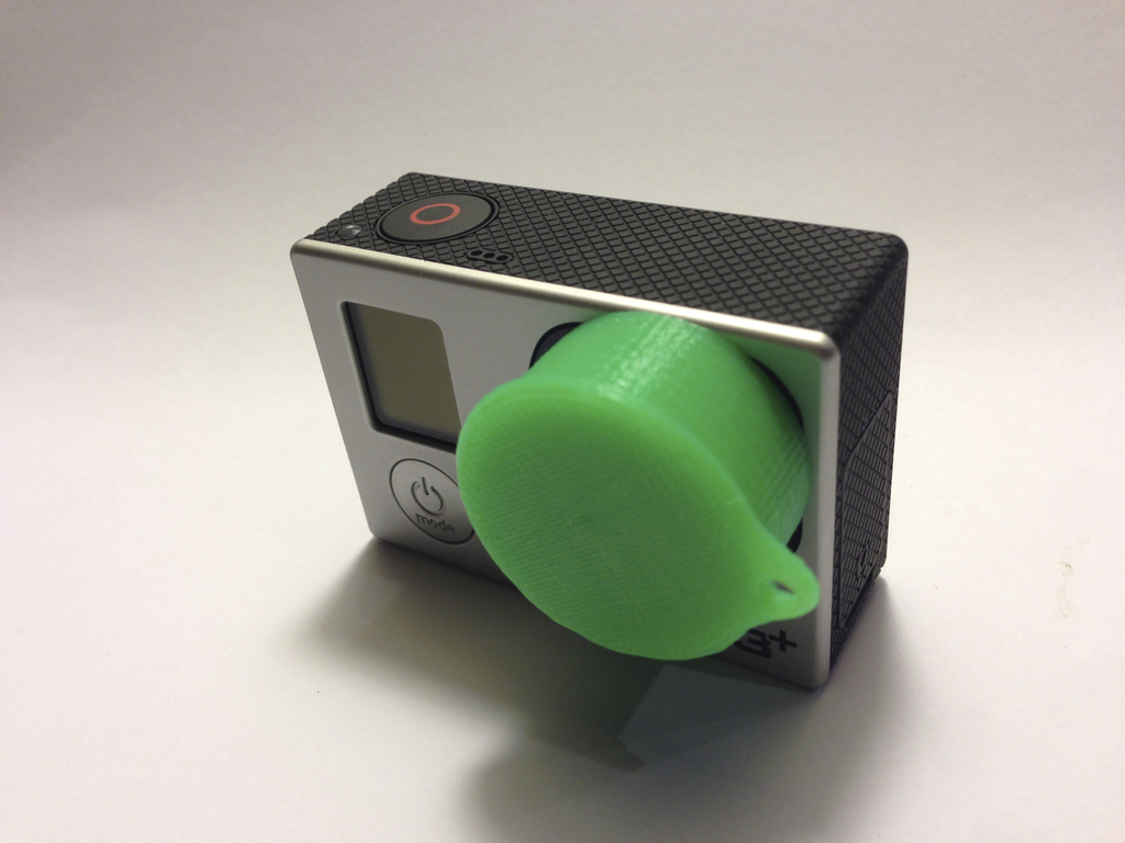 Free 3D file YALC - Yet another lens cap for GoPro Hero 3+ 🧢・3D printer ...