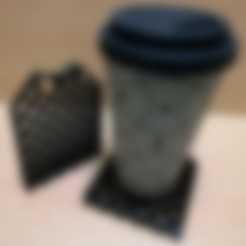 Download STL file SpaceX Falcon 9 Rocket Fins Style Coffee Cup Drink ...